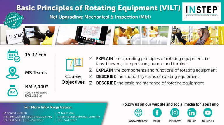 Basic Principles of Rotating Equipment - INSTEP