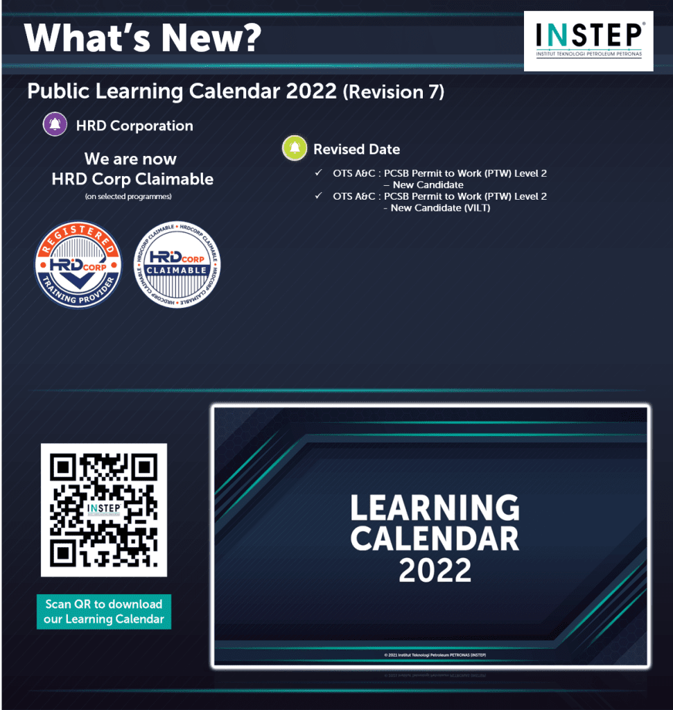 Download our Latest INSTEP Learning Calendar (Revision 6 & 7) today ...