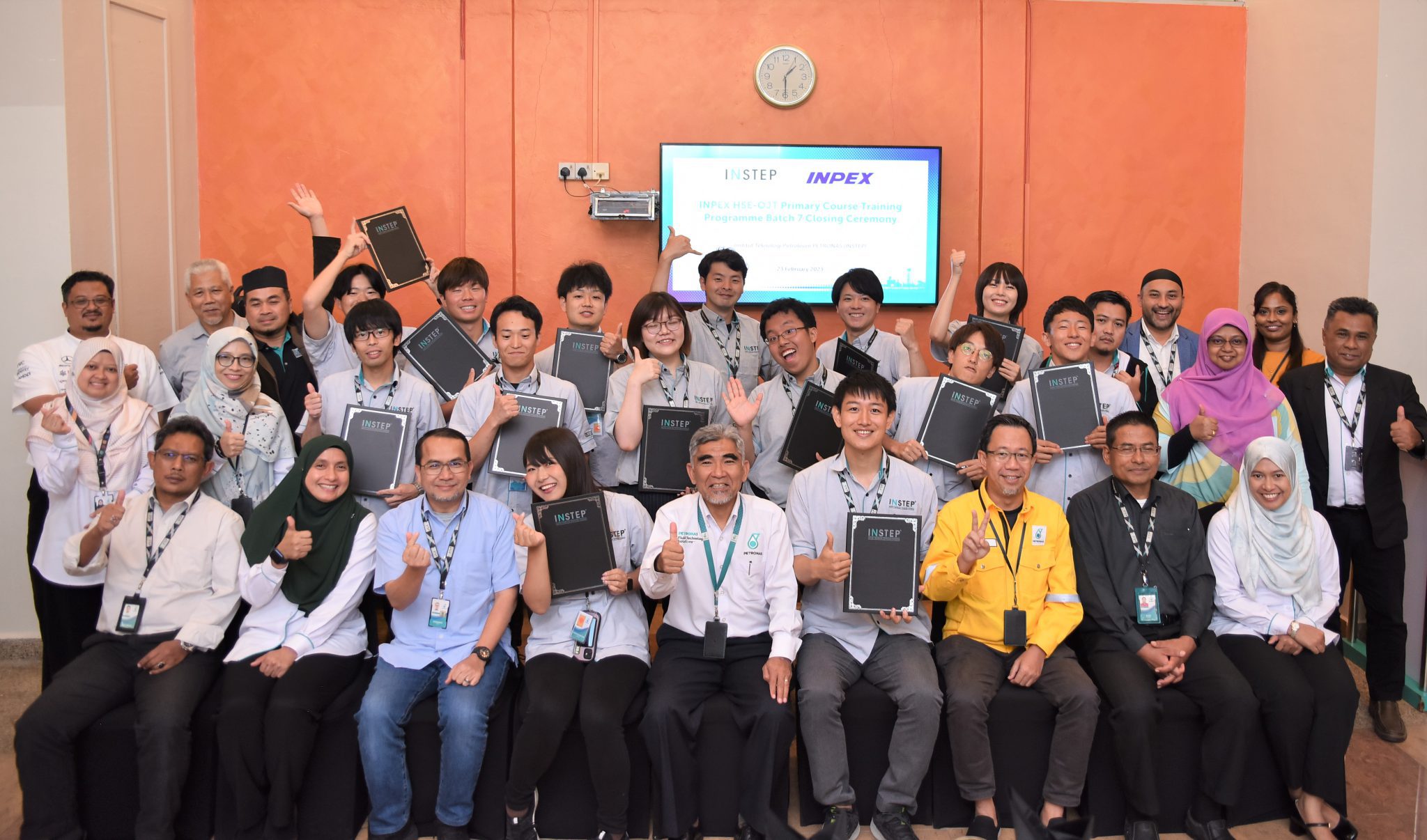 Sayonara INPEX, INSTEP Sent off 14 Engineers from Japan After Completing HSE Training - INSTEP