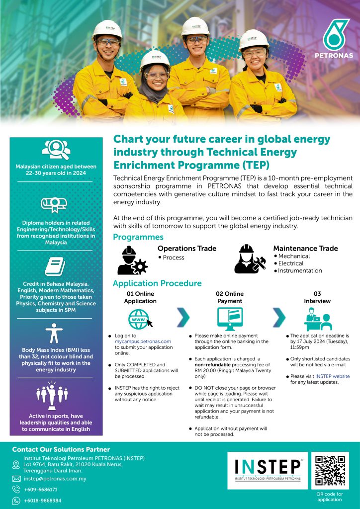 Technical Energy Enrichment Programme (TEP) October 2024 Intake - INSTEP